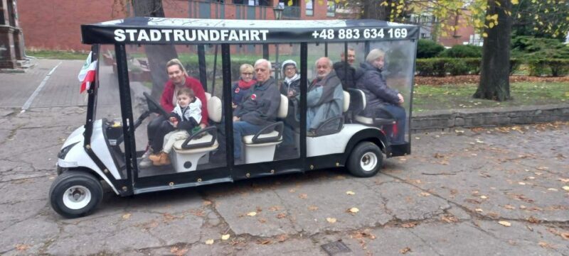 Gdansk: City Sightseeing Tour by Golf Cart/Buggy Guided Tour - Key Points