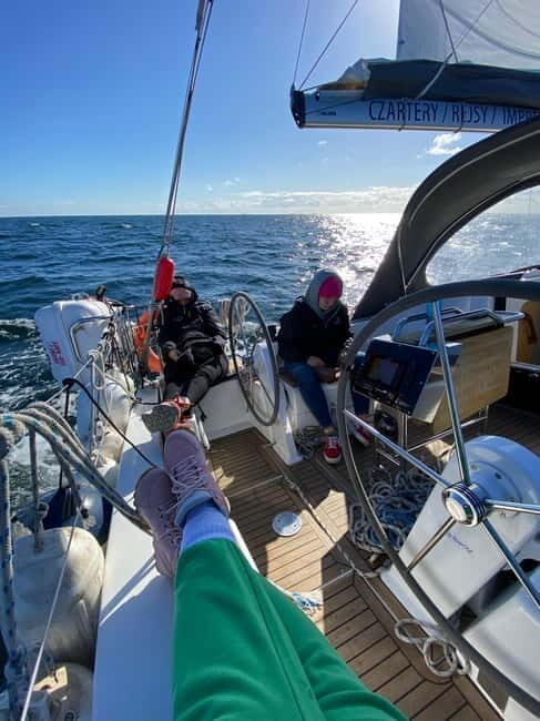 Gdansk/Sopot/Gdynia: Sailing Boat Private Cruise - The Joys of Sunbathing and Swimming