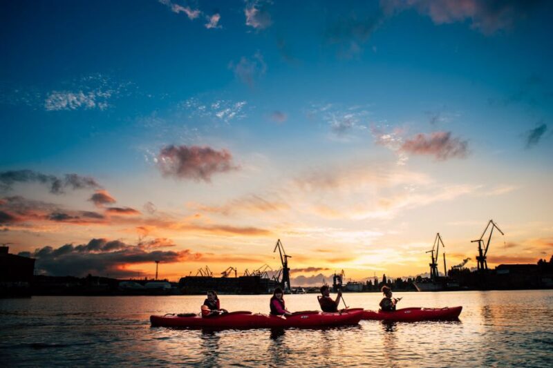 Gdansk: Sunset Kayak Tour - Key Points