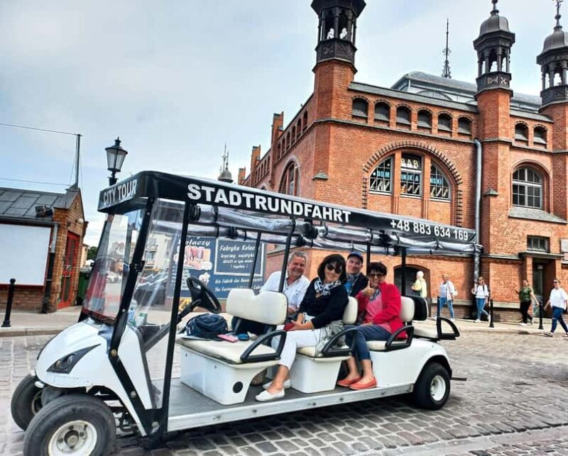 Gdansk: Top Unlimited Beer & Highlights Tour by Golf Buggy - The Experience of Drinking and Sightseeing
