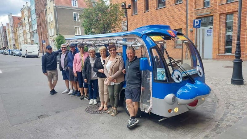 Gdansk:Private Beer City Tour Sightseeing By Golf Cart - Key Points