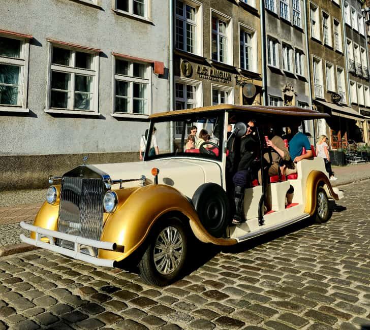 Gdansk:UNLIMITED beer incl. City Tour By Golf Cart - An Introduction to the Experience