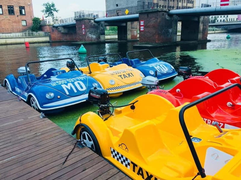 Gdask: Boat Tour on the Motawa - The Experience at Each Stop