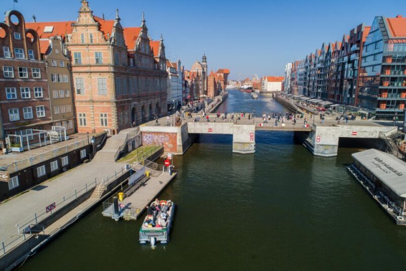Gdask: Motlawa River Sightseeing Catamaran Cruise - Key Points