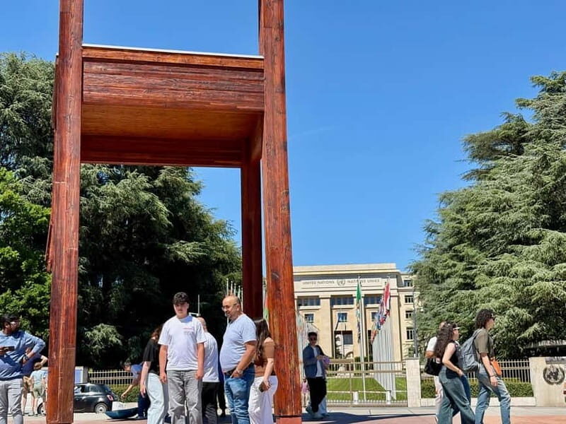 Geneva guided tour: capital of peace with the UN ( Outside ) - Reflecting on the UN’s Impact