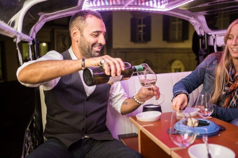 Geneva: tour with fondue and wine in TukTuk - Key Points