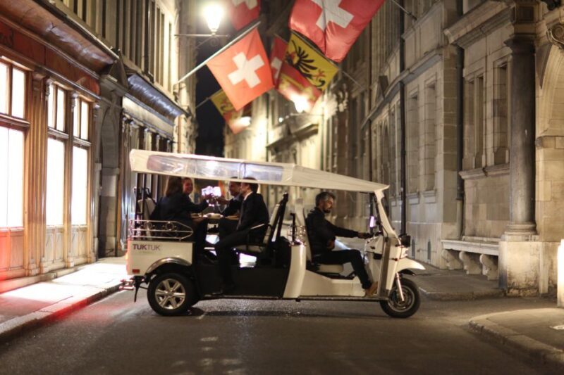 Geneva: tour with fondue and wine in TukTuk - FAQ