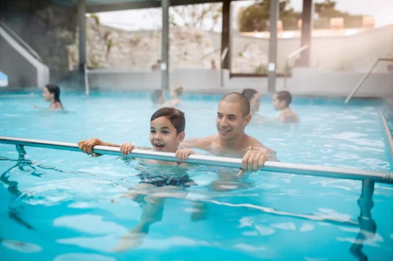 Geothermal and Freshwater Combo Family Pools in New Zealand - What to Expect at Polynesian Spa’s Family Pools