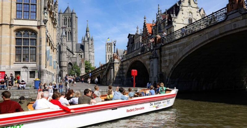 Ghent: 40 Minute Medieval Center Guided Boat Tour - Key Points