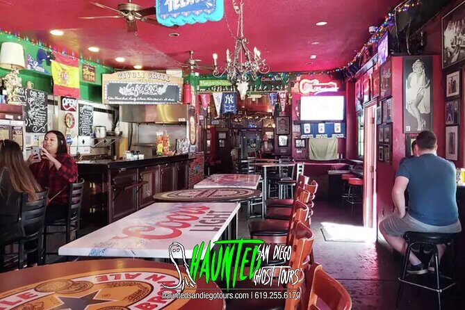 Ghosts and Goblets at San Diegos Most Haunted Bar Tour - What to Expect from the Experience