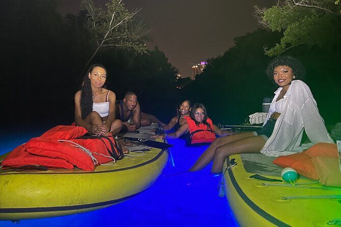 Giant Glow Paddleboarding the Downtown Skyline with Bats - The Experience in Depth