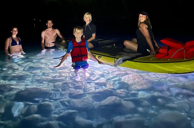 Giant Glow Paddleboarding the Downtown Skyline with Bats - The Sum Up