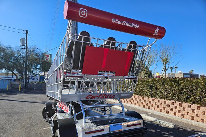 Giant Shopping Cart Limo Ride in Las Vegas - The Sum Up
