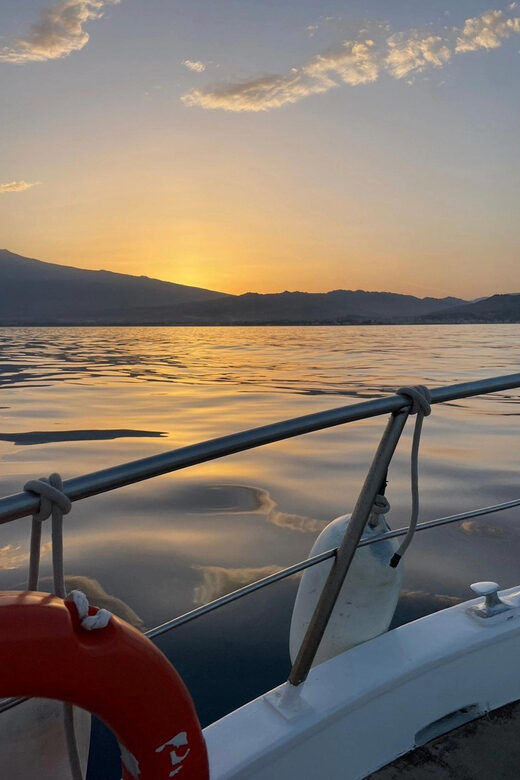 Giardini Naxos: Dolphin Searching Sunset Boat Tour - Meeting Point and Logistics