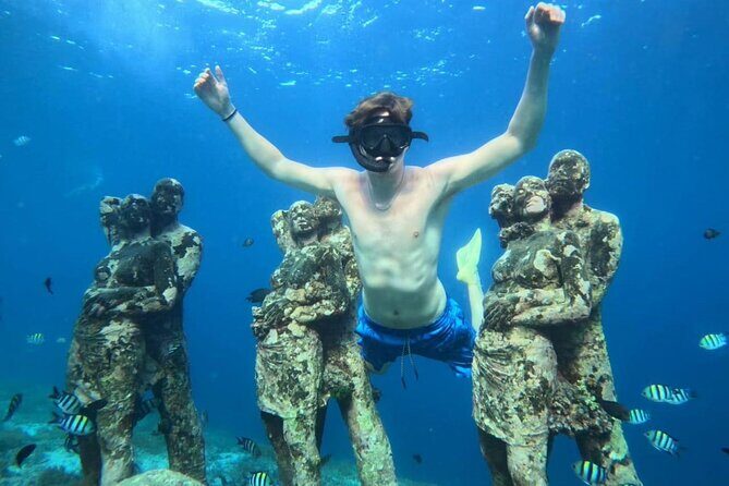 Gili Island Snorkeling Adventure Turtles Statues and Coral Garden - Key Points
