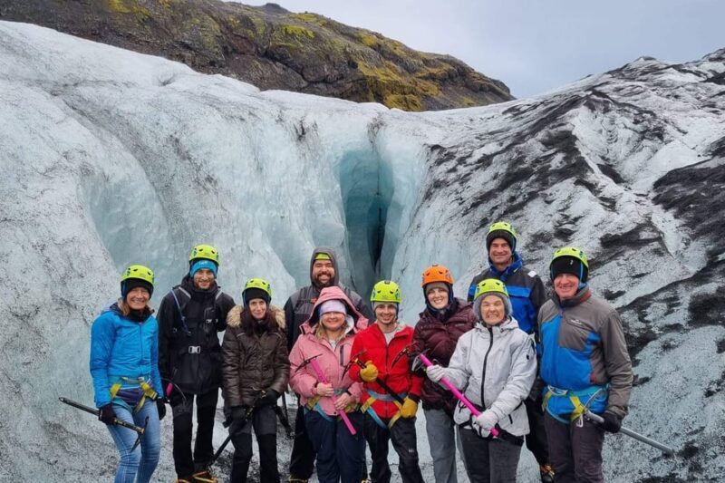 Glacier Hike, South Coast Iceland, Black Beach & Sky Lagoon - The Iconic Waterfall: Seljalandsfoss