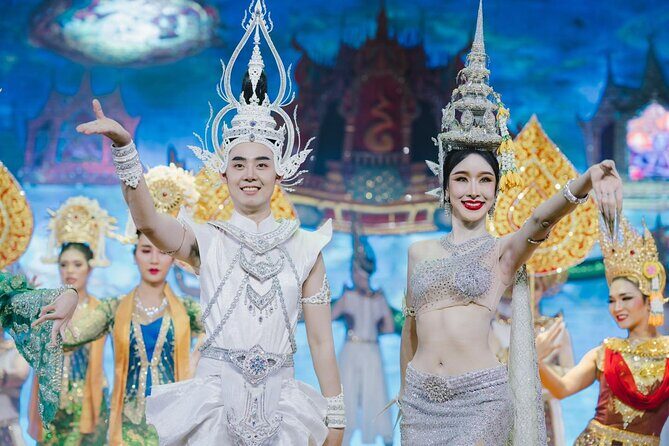 Glamour Golden Dome Cabaret Show Admission Ticket in Bangkok - Key Points