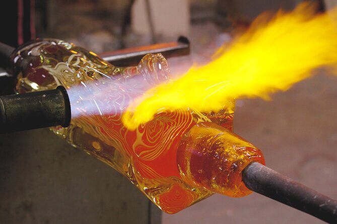 Glass Blowing Live Demo, Showroom visit and Artistic Glass gift! - A Closer Look at the Experience