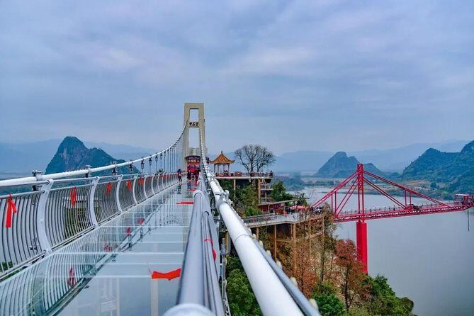 Glass Bridge by Elevator and Beautiful Karst Cave Private Tour - Discovering the Highlights of the Tour