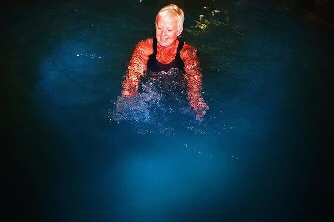 Glistening Waters Luminous Lagoon Night tour with swim option - Key Points