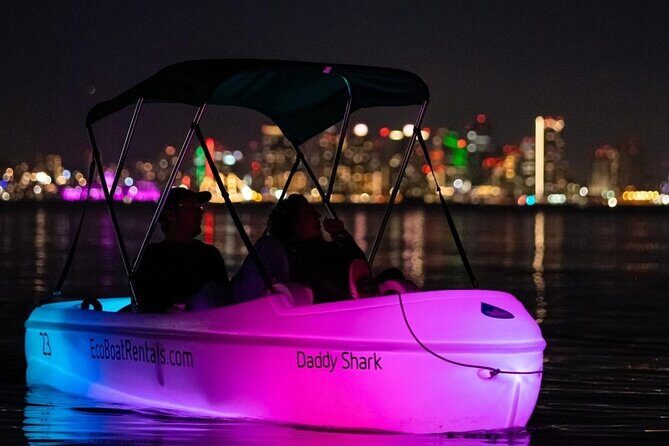 Glow Nightime Pedal Boat Rental in San Diego Bay - Authentic Experiences Shared by Travelers