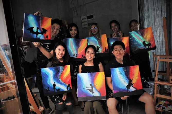 Glow Sip & Paint - Key Points