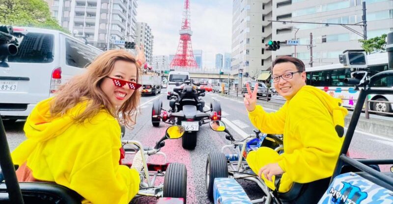 Go kart Tour from Tokyo Tower, Shibuya Crossing, Harajuku - An Unusual Way to See Tokyo