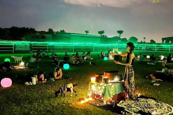 Goat and Alpaca Sound Bath - Gilbert Arizona - Key Points