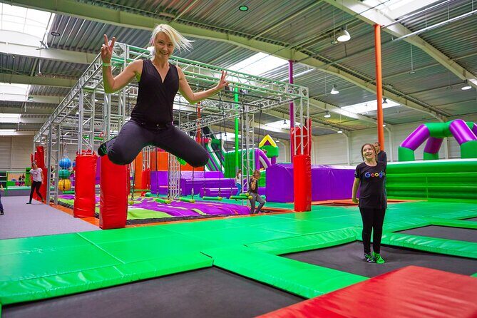 GOjump MEGAPARK Kraków-Sikorki - 1 hour Trampoline Park ticket - Key Points
