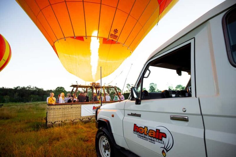 Gold Coast: Hot Air Balloon Flight+Vineyard Breakfast+Alpaca - The Logistics and Practical Details