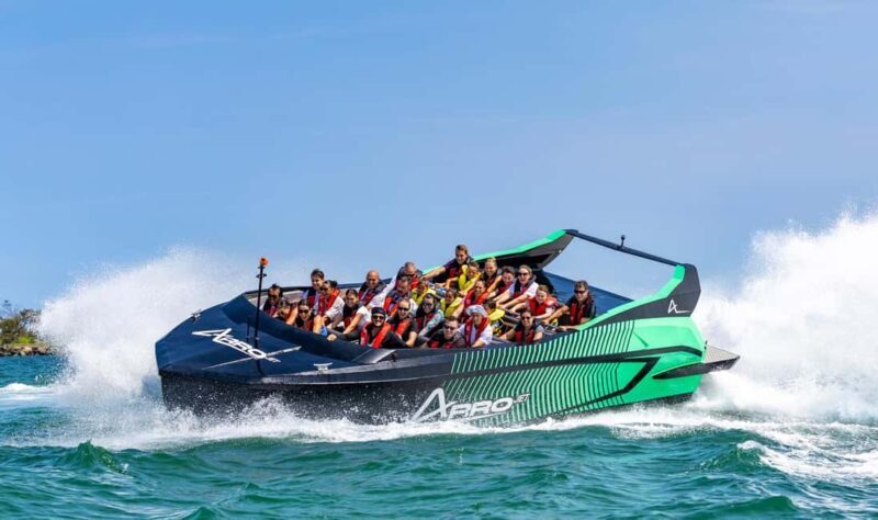 Gold Coast: Jet Boat Ride & Sea World Entry Ticket - Key Points