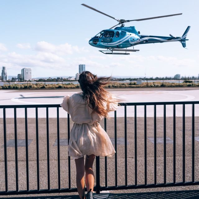 Gold Coast: Sea World and Broadwater Scenic Helicopter Tour - Key Points