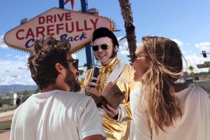 Gold Elvis Wedding or Vow Renewal at Las Vegas Sign - The Sum Up: Who Is This Experience Best For?