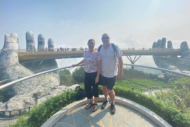 GOLDEN BRIDGE & BA NA HILLS from HOTELS in DA NANG or HOI AN city - Key Points