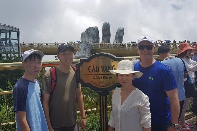 Golden Bridge-Dragon Bridge-Marble Moutain-Monkey Mountain fromHoi An or Da Nang - An In-Depth Look at the Tour Itinerary
