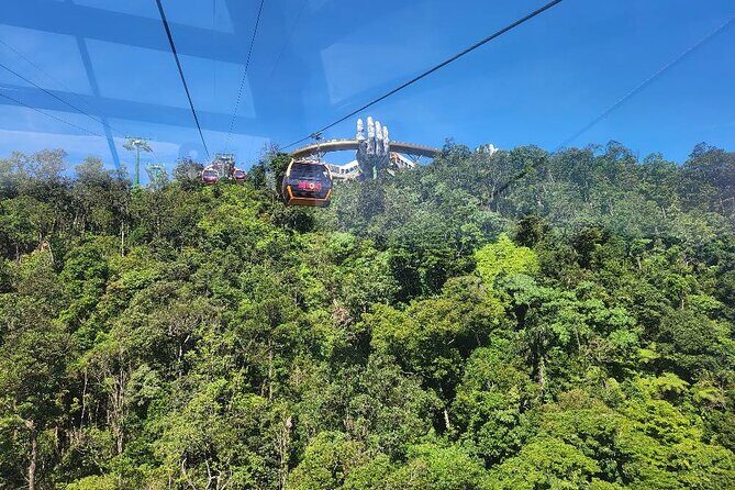 Golden Bridge-Monkey mountain-Dragon Bridge -Marble Mountain Fullday PrivateTour - Marveling at Marble Mountains