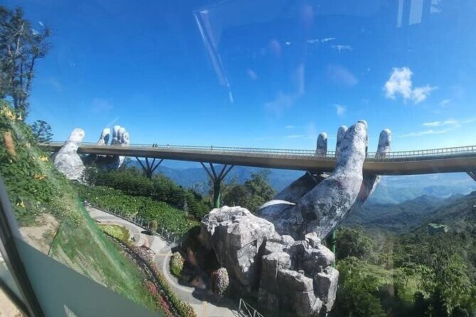 Golden Bridge with Buddha Hands & Ba Na Hills Via Cable Car - Key Points
