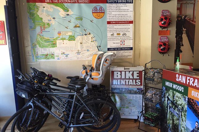 Golden Gate Bridge Bike Rentals - Very Close To The Bridge! - The Sum Up