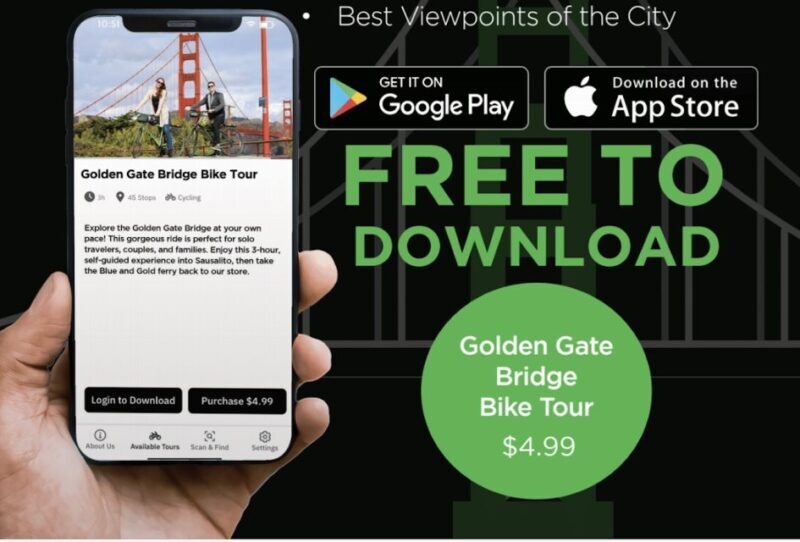 Golden Gate Bridge: Self-guided Tour App - Audio + Written - FAQ