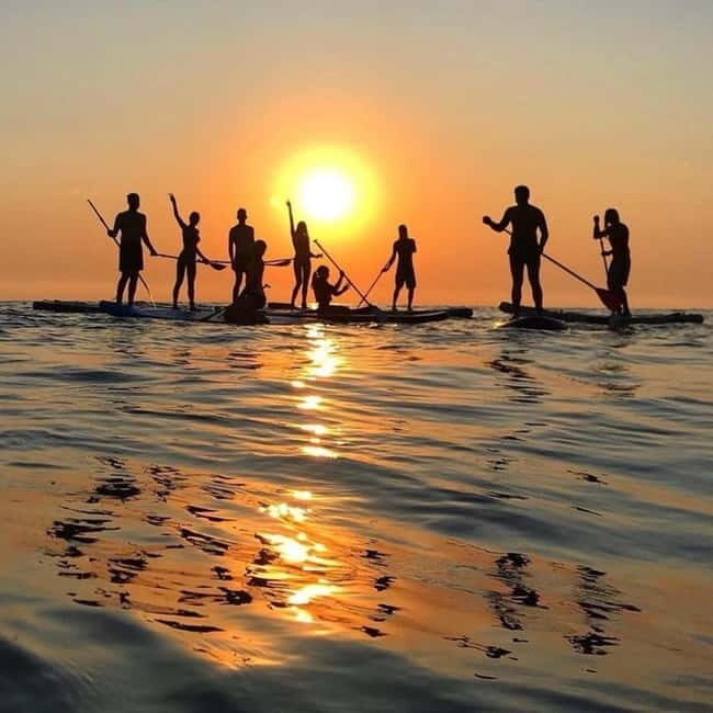 Golden Hour & Moon Light Paddle Surf Experience - Key Points