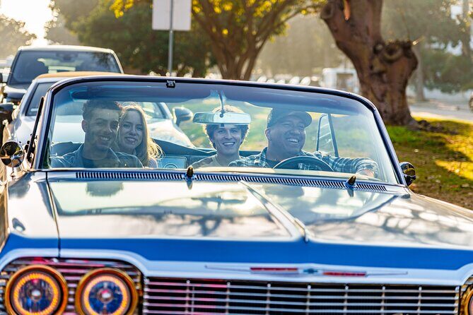 Golden Route Lowrider Tour - Starting at Beverly Hills: Glitz and Glamour with a Vintage Touch