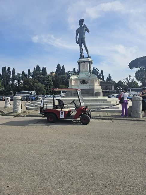 Golf Cart Firenze: Tour Guidato Esclusivo e Sostenibile - The Practical Side: Transfers, Price, and Duration