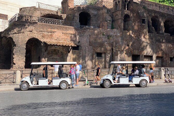 Golf Cart Tour in Rome - The Peaceful Villa Borghese Gardens