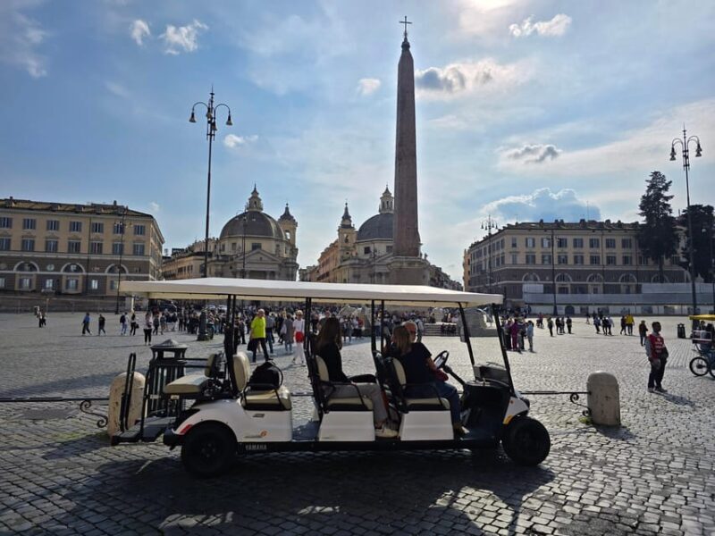 Golf Cart Tour of Rome: 3h with local guide and Gelato - Key Points