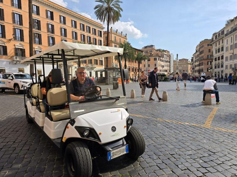 Golf Cart Tour of Rome: 3h with local guide and Gelato - The Itinerary Breakdown