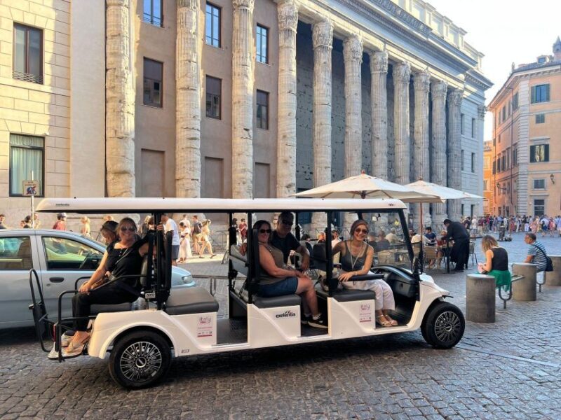 Golf Cart Tour of Rome: 3h with local guide and Gelato - FAQ