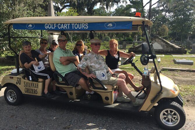 Golf Cart Tours of Bonaventure Cemetery Savannah Georgia - The Experience Meets Expectations