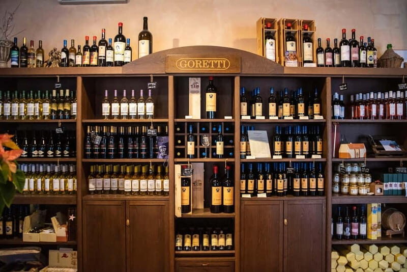Goretti Winery tour with visit to the tower and tasting of 5 products - Key Points