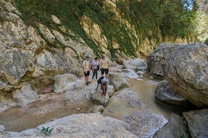 Gorge Walking & Rock Scramble The Canyon of Gjipe - Key Points