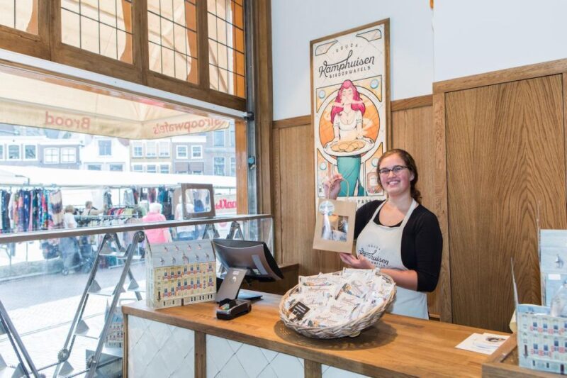 Gouda: Syrup Waffle Factory Ticket with a Waffle - FAQ